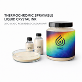 Sprayable Thermochromic Liquid Crystal Ink – 25 °C to 30 °C Reversible ...