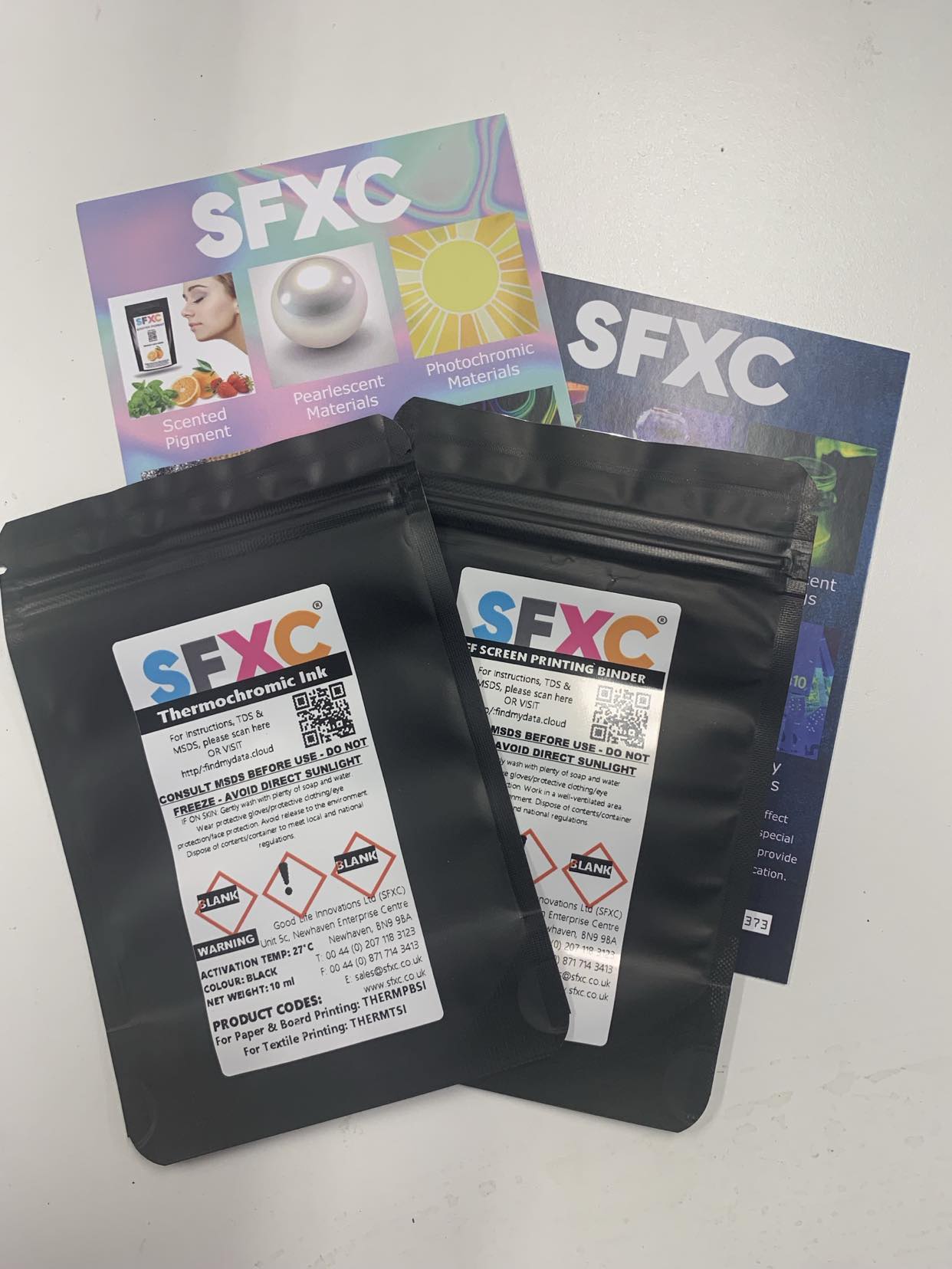 Thermochromic Ink & Paint | Colour Changing Ink | SFXC